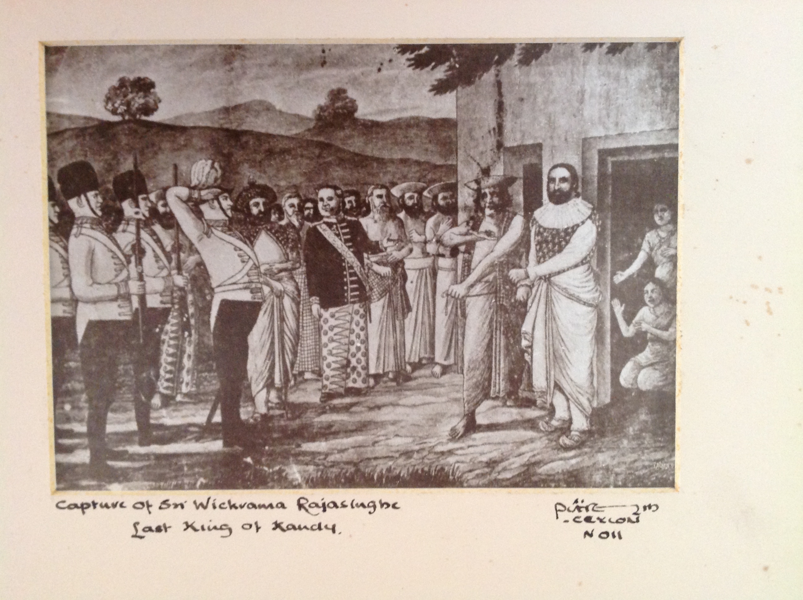 The Exile of Sri Vikrama Rajasinha, the Last King of Kandy, … amidst ...
