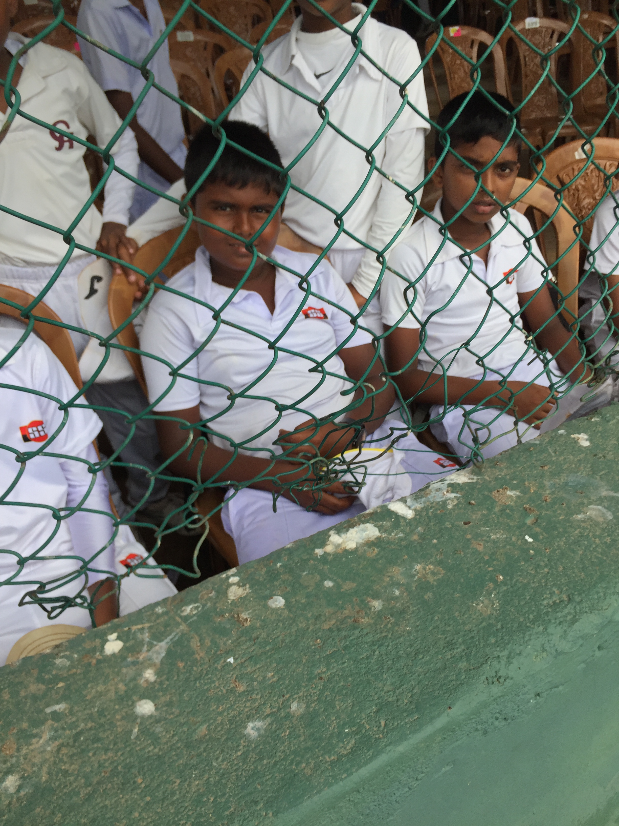 Security, Mud, Wet Grass and Casual Interaction at the Colombo Oval ...