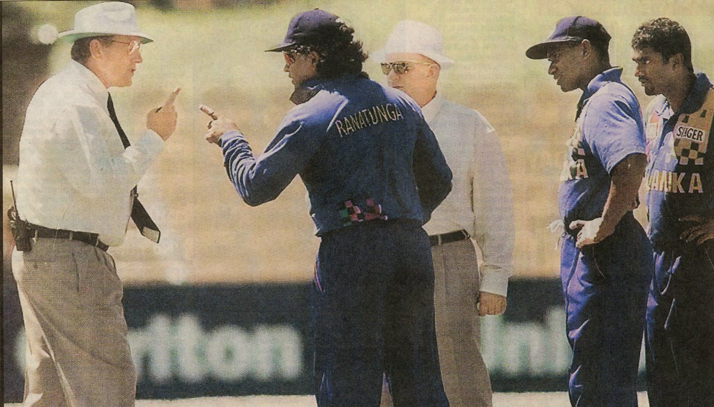 Face-to-Face in Admonishment: Drama at the Adelaide Oval, 23rd January ...